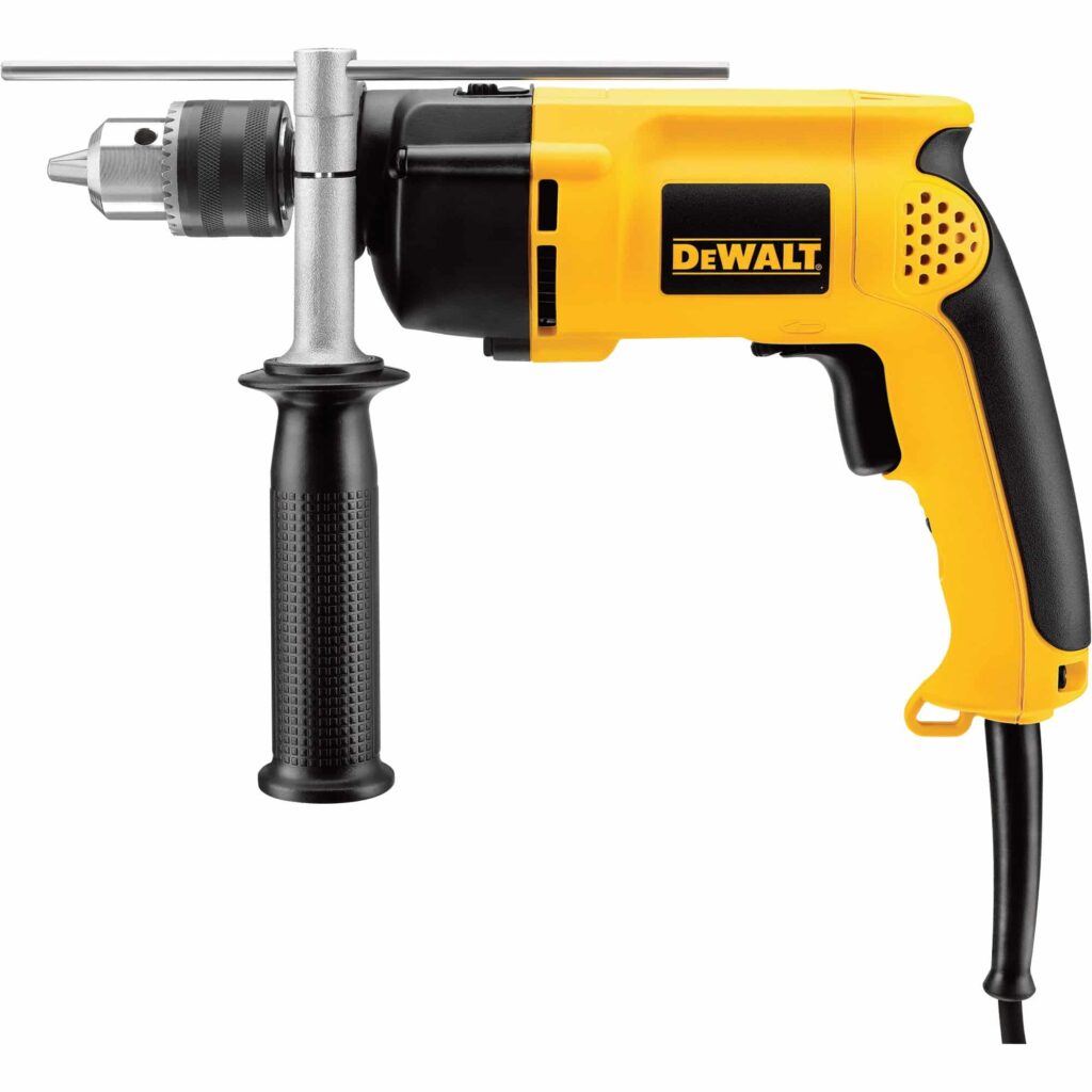 DEWALTCorded Electric VSR Single Speed Hammer Drill