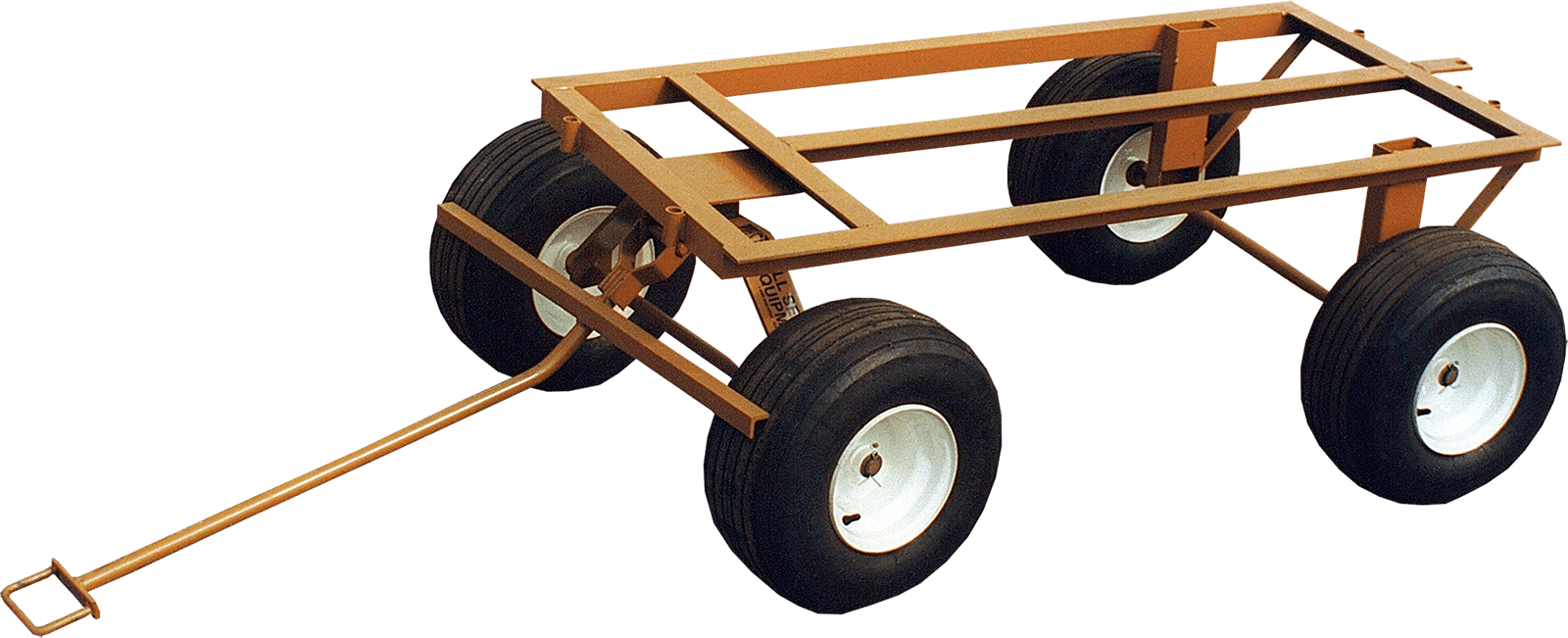 ASE 4-Wheel Traile With Flat Free Tires - Garza Roofing & Supply ...